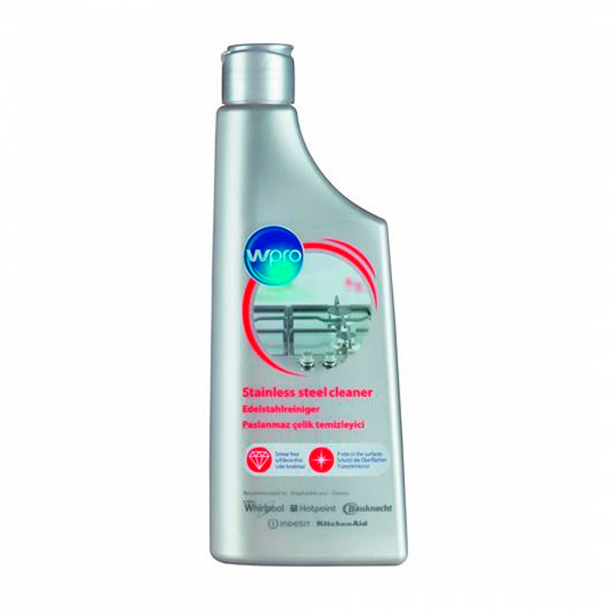 Creme de Limpeza de Inox WPRO IXC127 - 8015250497113 | Euronics Portugal